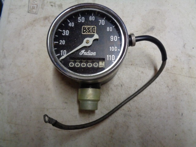 NOS Indian Chief 110 MPH Lighted BSC Speedometer 1952-1953 # # | eBay