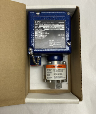 Pressure - Itt Adjustable Pressure Switch