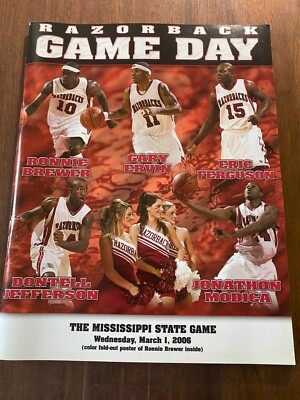 March 1, 2006 Arkansas vs. Mississippi State Men's Basketball Game ...
