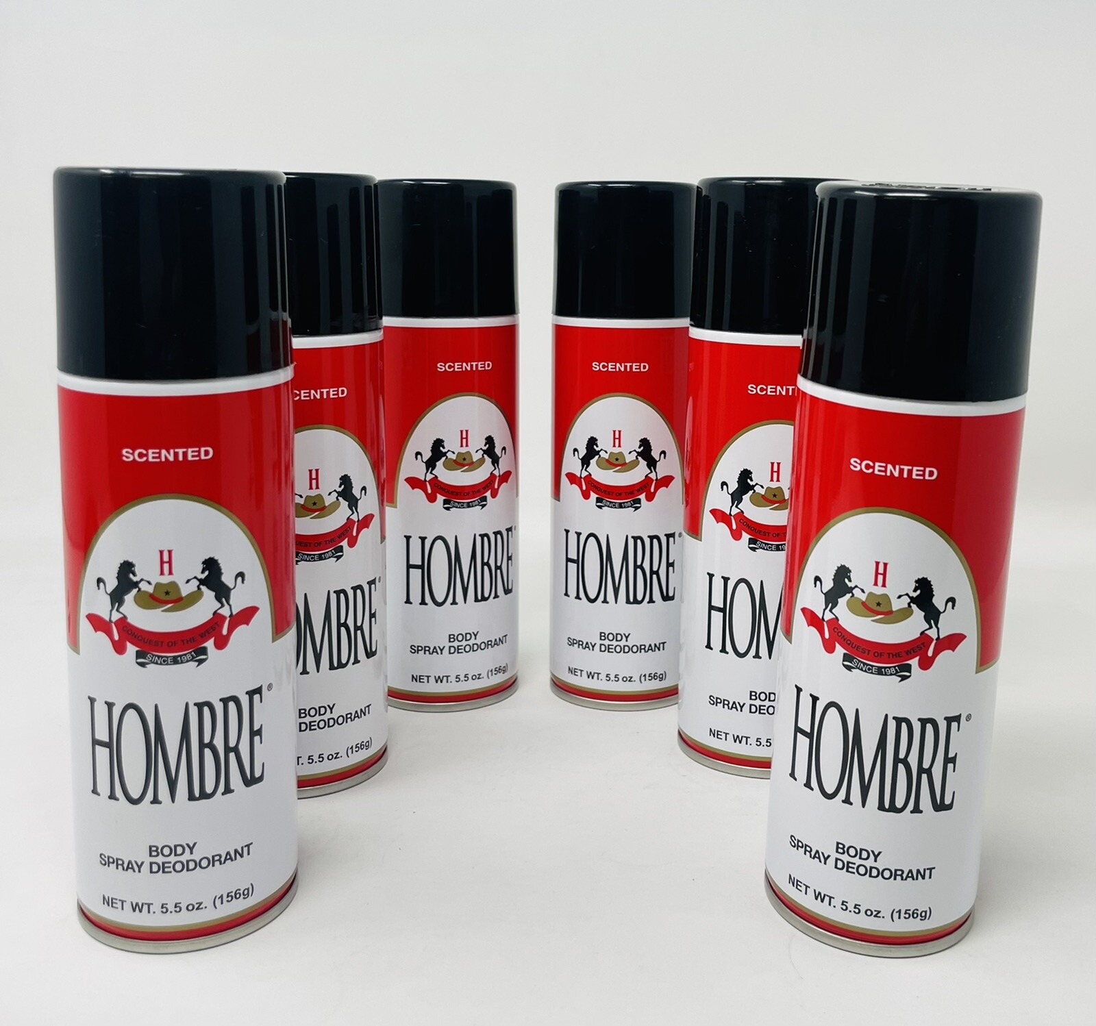 HOMBRE BODY SPRAY DEODORANT ( 6 pack) 156g For Men FREE SHIPPING | eBay