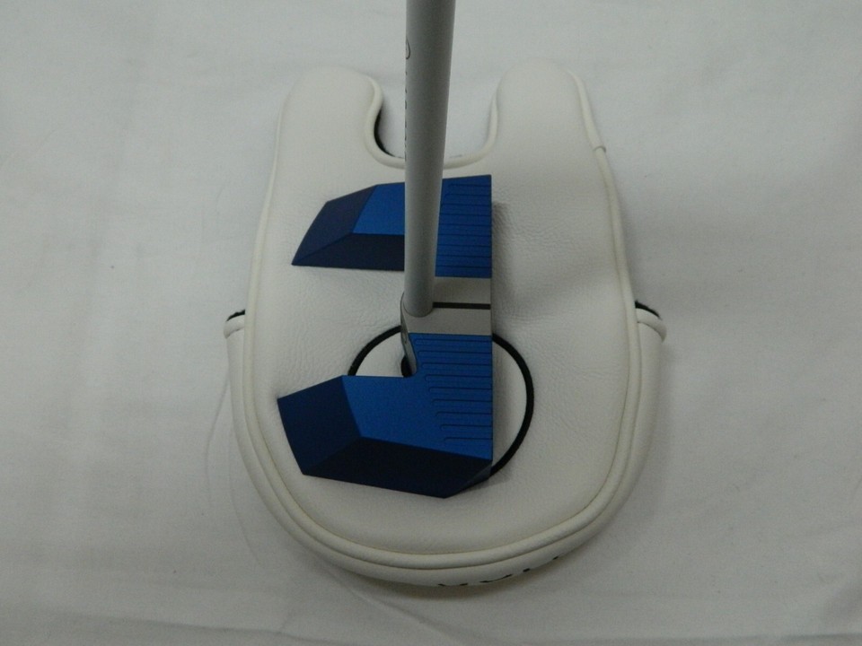 LAB Golf L.A.B. MEZZ MAX Blue BroomStick Long Putter 45" 79.5* Lie ...