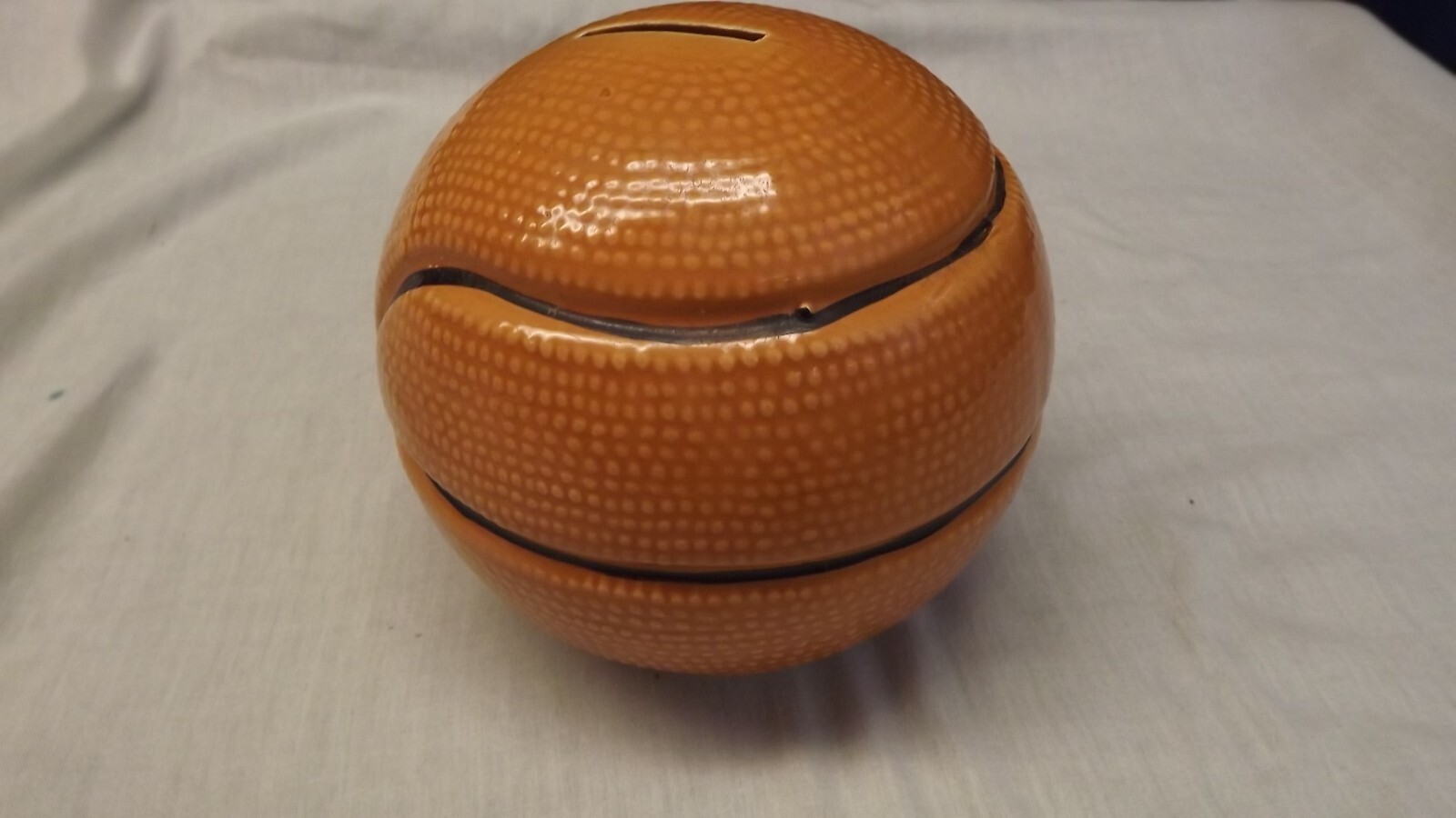 Ceramic Basketball Coin Bank Collectible Sports Vintage Piggy Bank ...