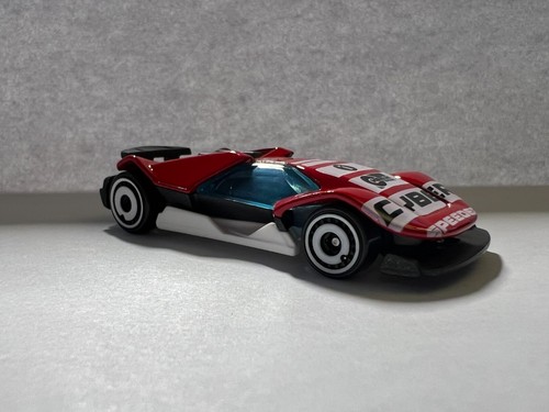 Hot Wheels Cyber Speeder 137/250 HW Turbo 7/10 Color Red 2022 Loose ...