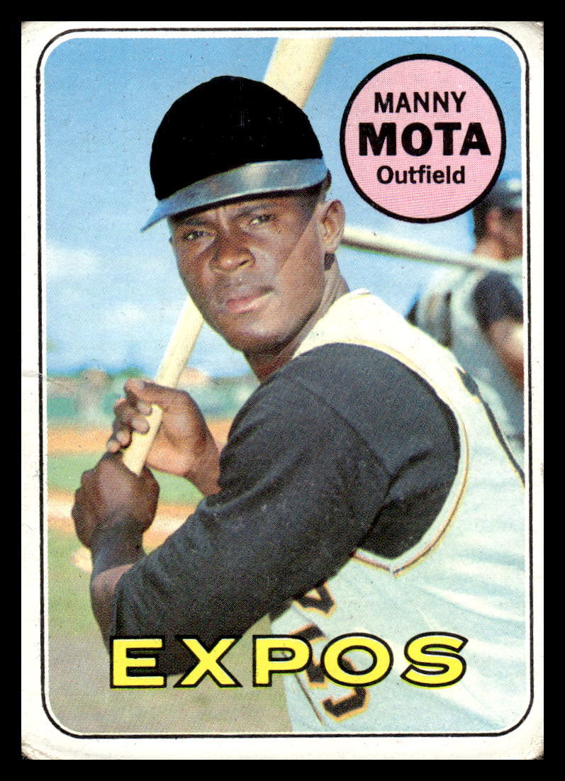 1969 Topps Manny Mota #236 Montreal Expos Baseball Card | eBay
