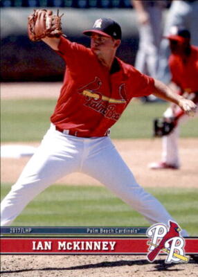 2017 Palm Beach Cardinals Grandstand #21 Ian McKinney Orlando Florida ...
