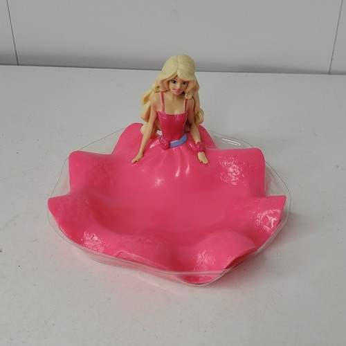 Mattel Barbie Mermaid Dish Shell DecoPac Figures Cake Topper Toy Pink ...