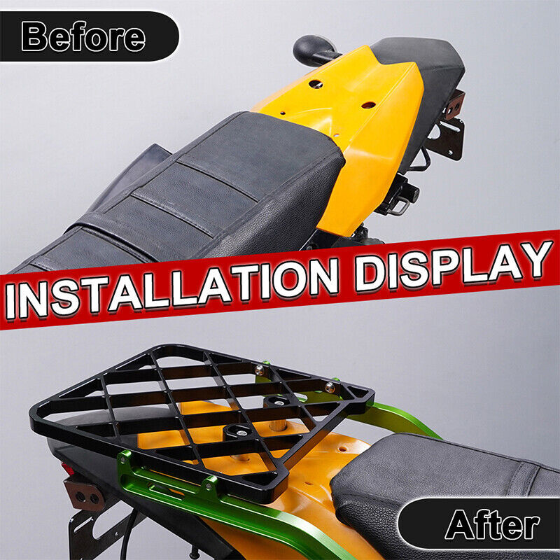 Rear Luggage Rack Carrier Fit For Kawasaki KLX250/KLX250S/KLX250SF 2009 ...