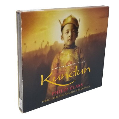 Kundun Soundtrack CD with Slipcase Philip Glass | eBay