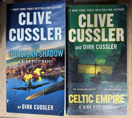 Complete Series Set DIRK PITT ADVENTURE 1-27 Clive Cussler Thriller PB ...