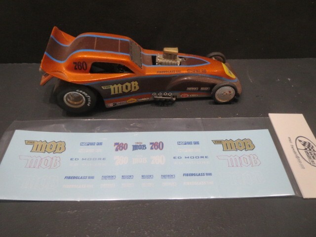 The Mob 37' Fiat AA/FA 1/25 Resin Body & Mob Decal From Fremont Racing ...