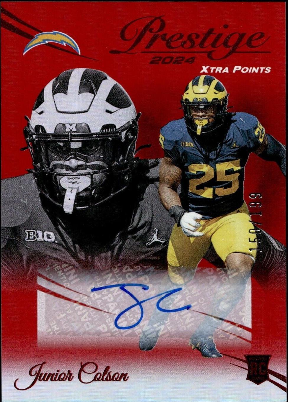 2024 Panini Prestige - Rookies Junior Colson #352 Xtra Points Premium ...