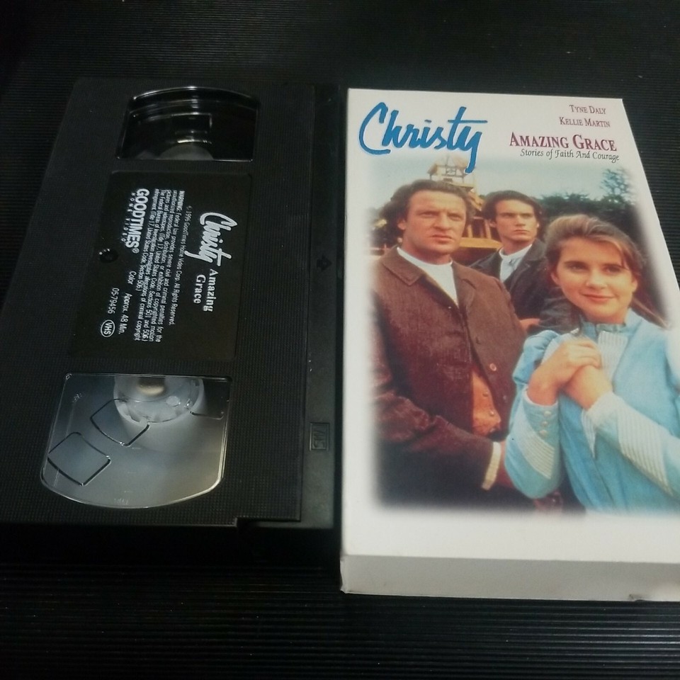Christy Amazing Grace VHS VCR Video Tape Movie Kellie Martin Used ...