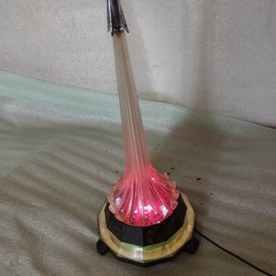 Vintage Era Table Soviet Night Light Lamp Rocket Space Cosmos USSR ...