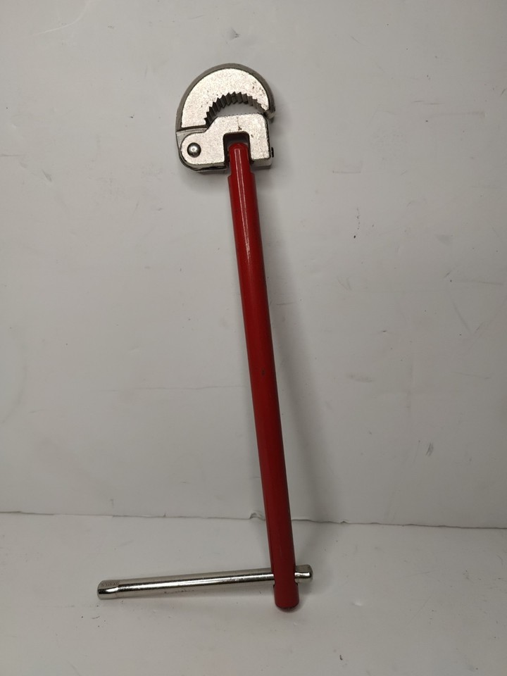 Vintage Basin Pipe Wrench Tool Chicago Specialty Mfg Co 12 in Red Steel ...