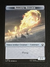 Ballistic Boulder // Soldier (0011) Double-Sided Token Avatar: The Last ...