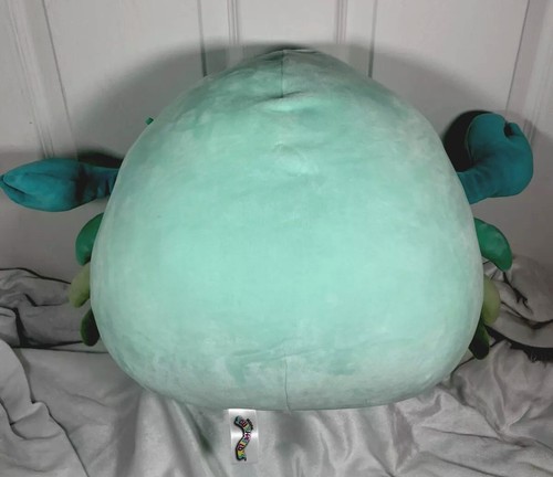 Alex Xandra 14” Squishmallow Blue with Green Crab white belly Kellytoy ...