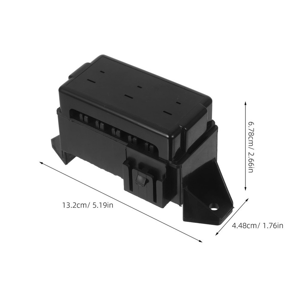 1PC Car Fuse Wire Box Double Row Fuse Box Refitting Fuse Base Auto ...