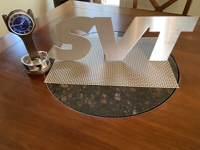 Ford SVT Brushed Aluminum Sign | eBay