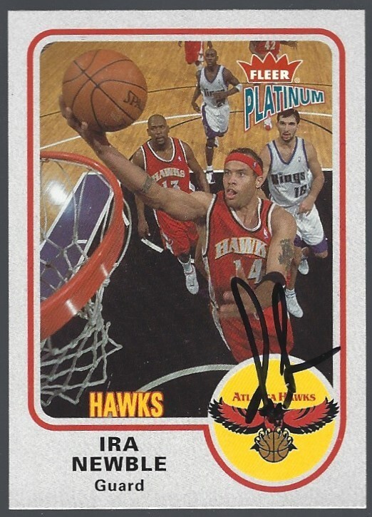 Ira Newble 2002-03 Fleer Platinum IP autograph signed #64 card | eBay