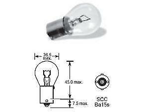 Genuine Lucas LLB382 382 SCC 12v 21W indicator Fog Reverse Brake bulb x ...