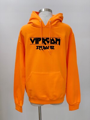 Brand New Famous Club VIP Room St Tropez Orange Hoodie Embroidered ...