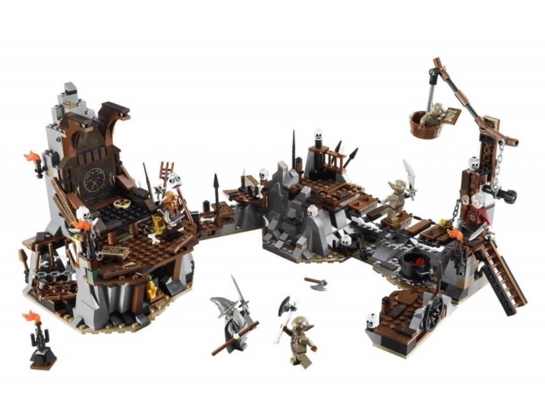 Incomplete 93.32% LEGO The Hobbit: The Goblin King Battle (79010) READ ...