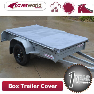 Box Trailer Cover 7X5 - Quality RipStop PVC - Multiple Sizes available ...