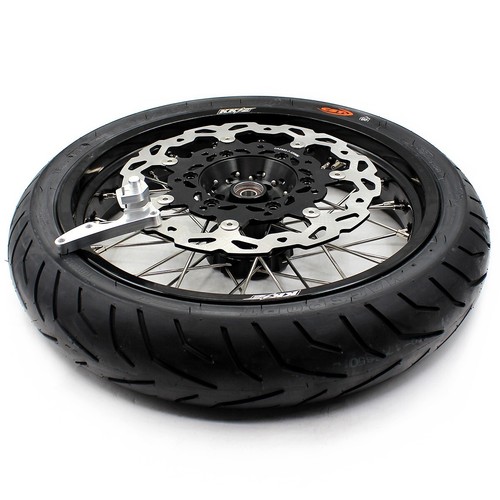 KKE 17" Motard Wheels Tires Set for Suzuki DR650SE 1996-2024 Supermoto ...