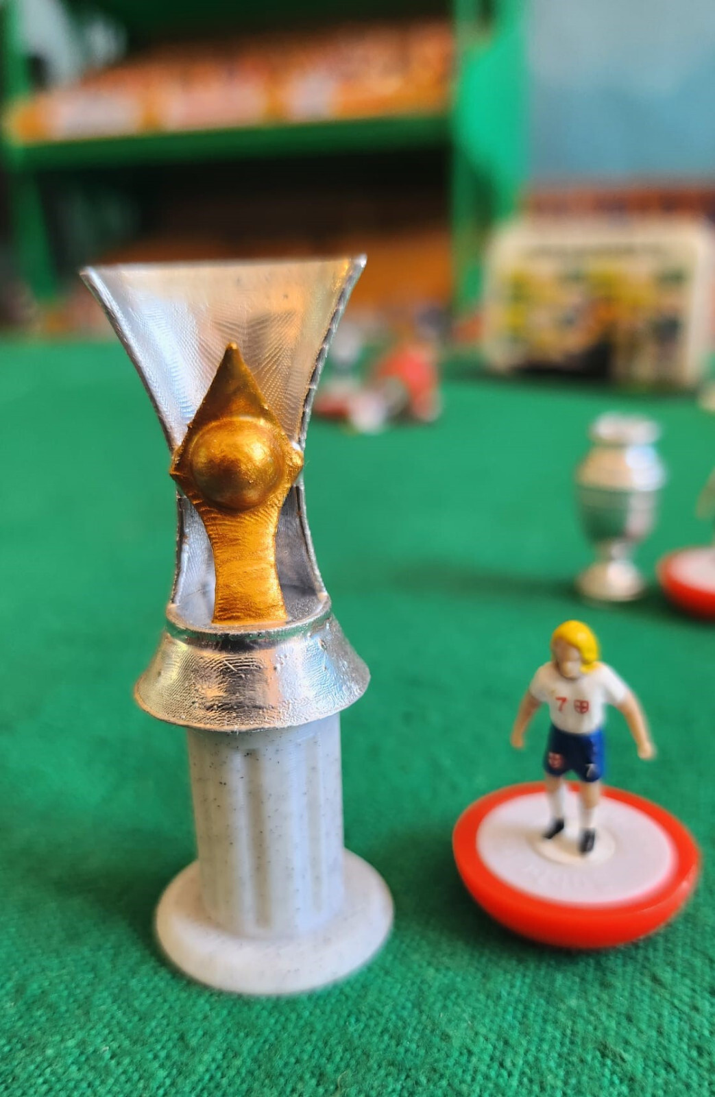 EIGHT 8 "SPECIALS" SUBBUTEO TROPHY SET WITH DISPLAY PODIUM SET TWO | eBay