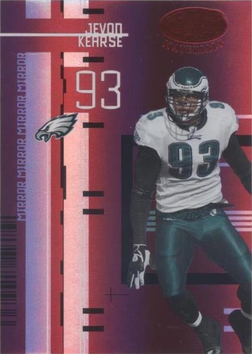 2005 Leaf Certified Materials - Jevon Kearse #93 Mirror Red /100 for ...