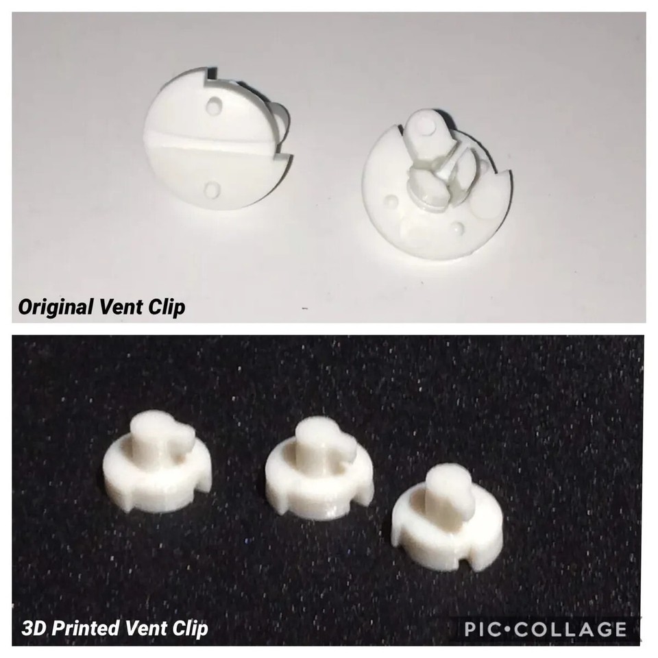 MOTORHOME / CARAVAN Dometic Fridge Vent Closing Caps / Clips - (Pack of ...