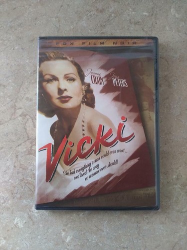 Vicki (1953,DVD) Jeanne Crain, Jean Peters (Fox Film Noir) New, Factory Sealed 24543263579| eBay