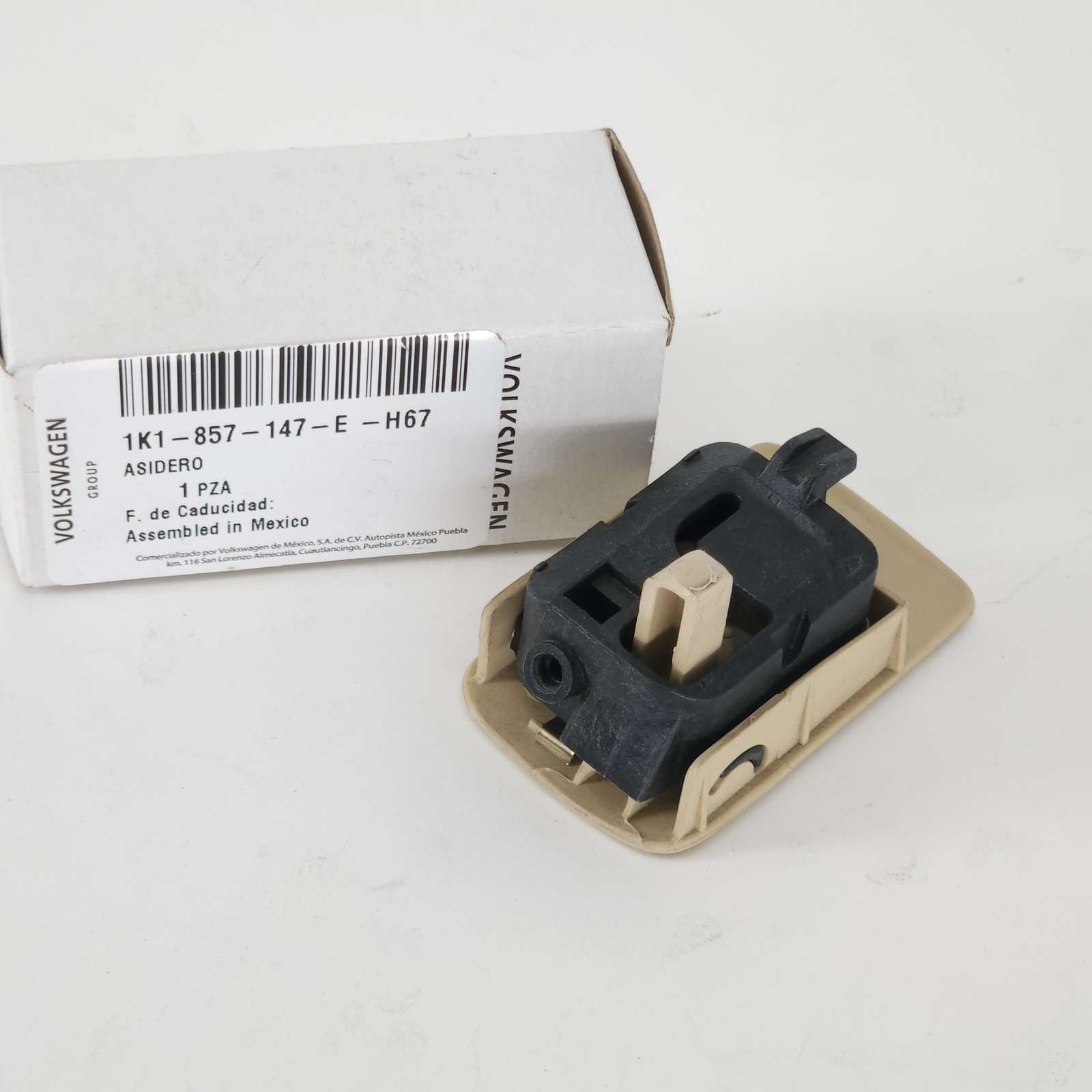 Genuine OEM VW 1K1-857-147-E-H67 Beige Glove Box Handle Latch 2010-2014 ...