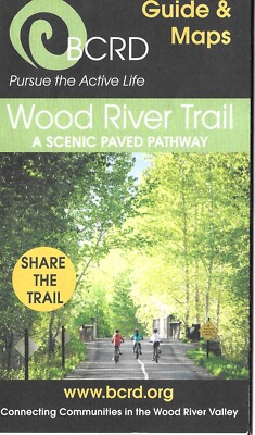 Wood River Trail Map & Guide, Sun Valley, Idaho | eBay