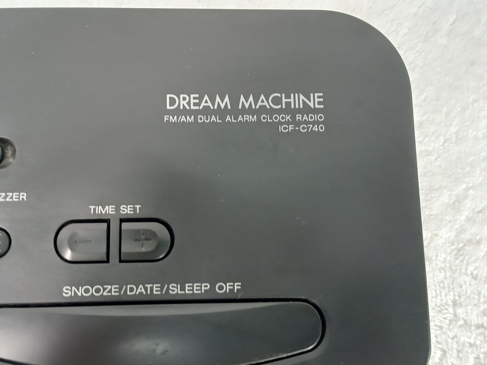 Sony Dream Machine FM/AM Dual Alarm Clock Radio ICF-C740 | eBay