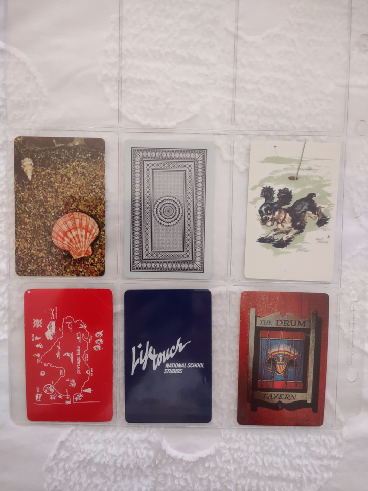 #44 - 6 Different JOKERS Single Swap Playing Cards - Free Ship | eBay