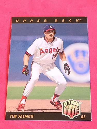 1993 Tim Salmon Upper Deck #25 Star Rookie | eBay
