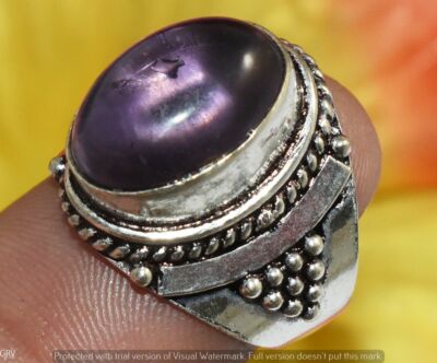 Amethyst Gemstone Turkish Style Ring Us Size 6" U343-B130 | eBay