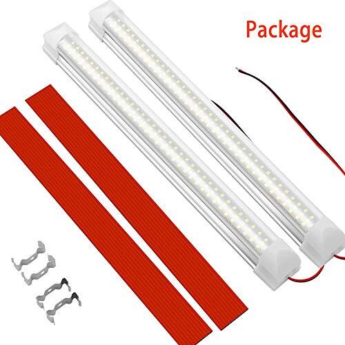 12 Volt LED Lights Bar Daylight 6000K 13.4 Inch 99 LED 5W 500 Lumens ...