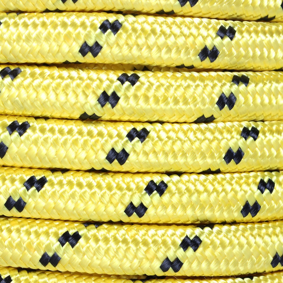 Bull Rope Double Braid Polyester Rope 1/2"×200' 6180Lbs Breaking ...