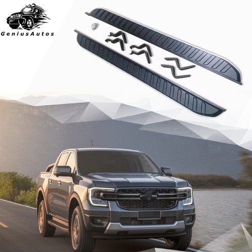 Running Boards Nerf Bars Side Steps Fit For Ford Ranger 2022 2023 2024 ...