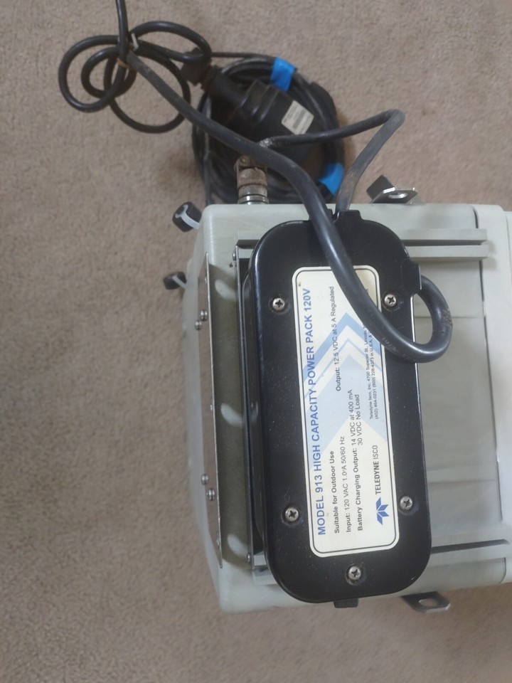 ISCO 4210 Ulttasonic Flow Meter , Isco Power Pack & Isco Ultrasinic ...