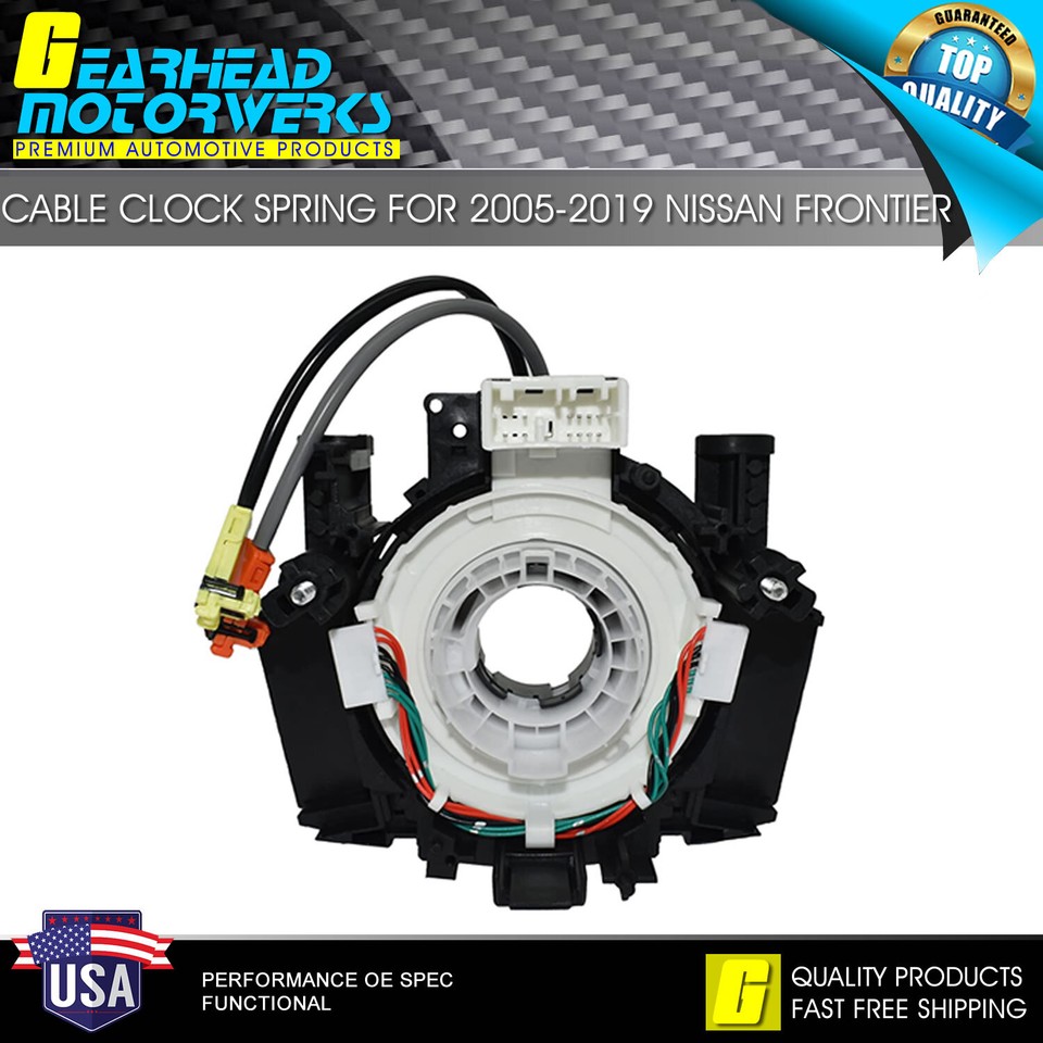Spiral Cable Clock Spring for Nissan Frontier 4.0L 2005-2019 25560 ...