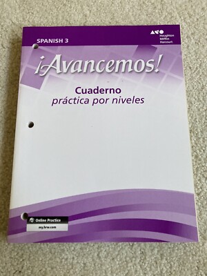 ?Avancemos!: Cuaderno: Practica por niveles (Student Workbook), Level 3 ...