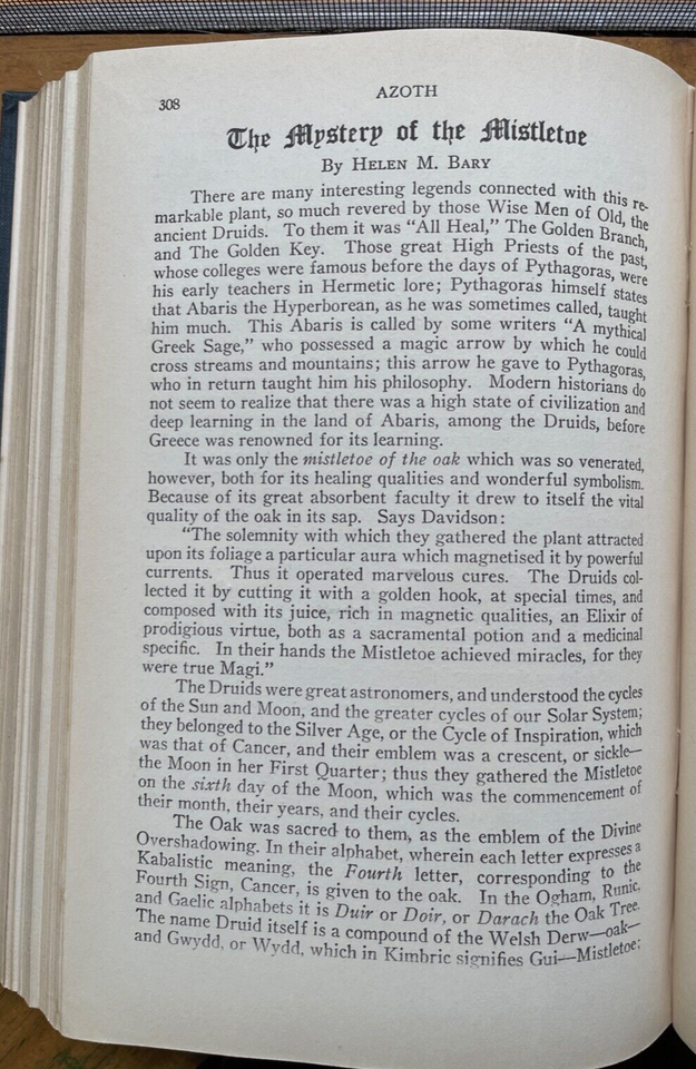 AZOTH MAGAZINE - July-Dec 1918, 6 ISSUES ASTROLOGY THEOSOPHY OCCULT ...