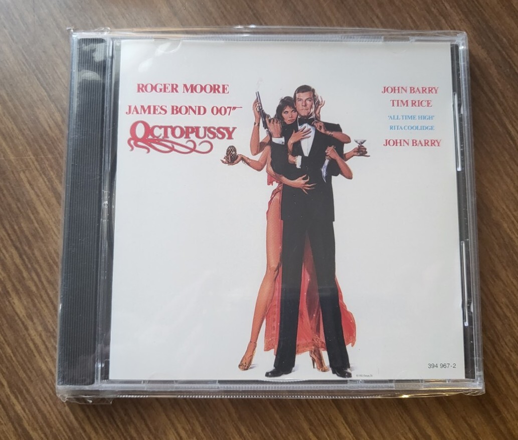 John Barry / Tim Rice - Octopussy CD Soundtrack A&M Germany 394 967-2 ...