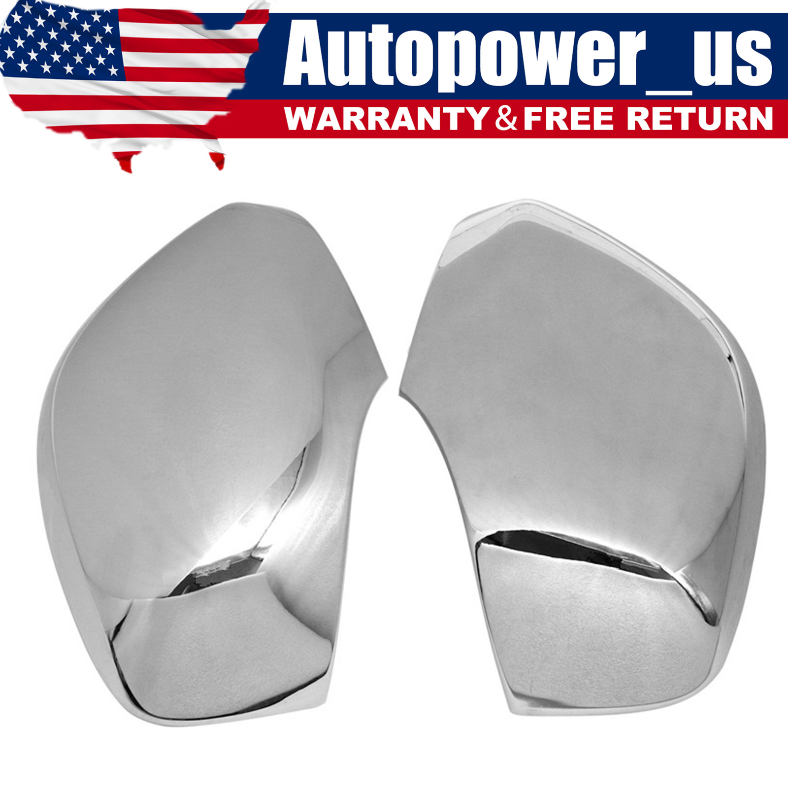 For Infiniti 2011-2023 QX56 QX80 4-Door Pair ABS Chrome Side Rear ...