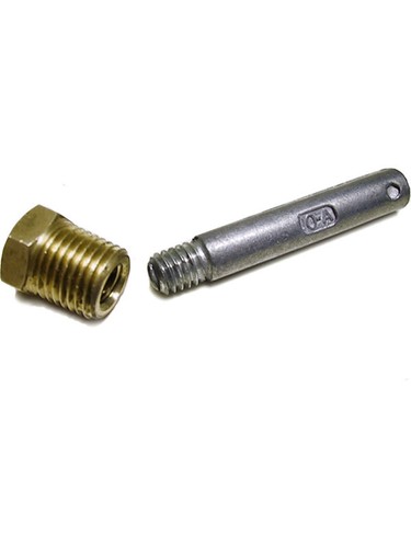 Flex-A-Lite Radiator Anode 1/4 NPT Male Threads Brass / Zinc Kit ...