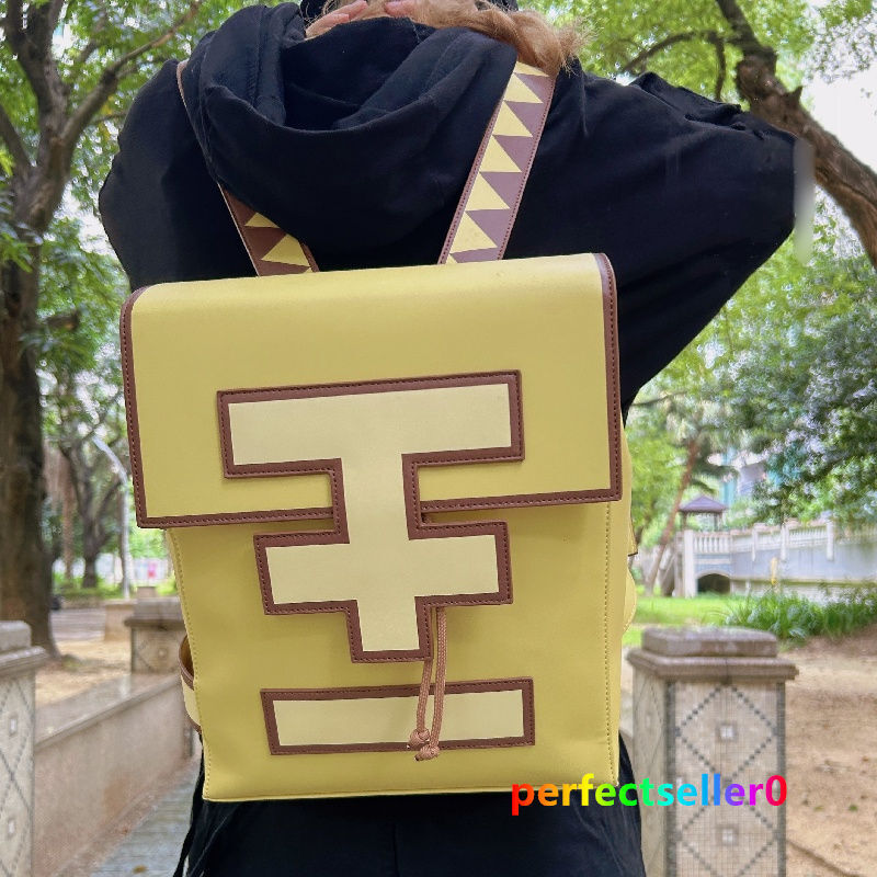 Handmade HUNTER×HUNTER Gon FREECSS Cosplay Backpack Shoulder Bag Yellow ...