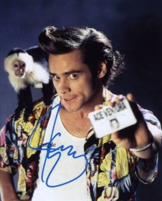 JIM CARREY #1 SIGNED AUTOGRAPHED 8X10 REPRINT PHOTO MAN CAVE CHRISTMAS ...